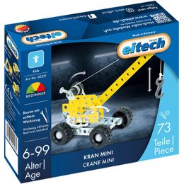 Eitech Kinder Metallbaukasten "Kran Mini"gelb, Metall, Spielbausteine, Made in Germany
