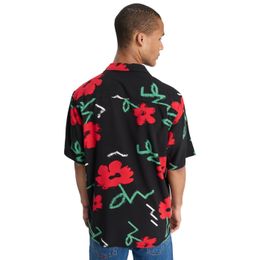 Quiksilver Herren Kurzarmhemd "Safe Paradise", bunt, Gr. M, Obermaterial: 100% Viskose., Hemden