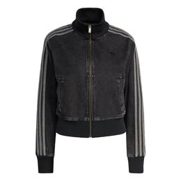 adidas originals Jacke 'Firebird' Damen Gr&ouml;&szlig;e M grau / black denim