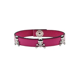 Scalpers Armband Damen Gr&ouml;&szlig;e One Size pink / silber