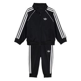 adidas originals Jogginganzug 'Sst' Jungen Gr&ouml;&szlig;e 80 schwarz / wei&szlig;
