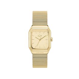 Lacoste Quarzuhr "RENE"goldfarben, Armbanduhren, Armbanduhr, Damenuhr, Herrenuhr, Edelstahlarmband, analog
