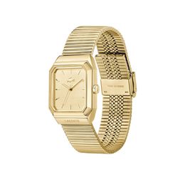 Lacoste Herren Quarzuhr "RENE", gold, Armbanduhren, Armbanduhr, Damenuhr, Herrenuhr, Edelstahlarmband, analog