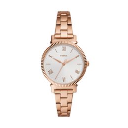 Fossil Damen Quarzuhr "DAISY"ros&eacute;goldfarben, Armbanduhren, Armbanduhr, Damenuhr, Edelstahlarmband, analog