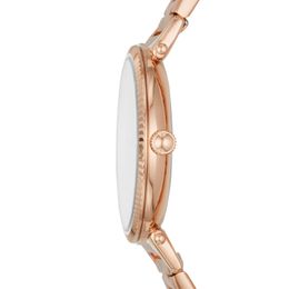 Fossil Damen Quarzuhr "DAISY", rosa, Armbanduhren, Armbanduhr, Damenuhr, Edelstahlarmband, analog
