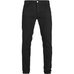 2Y STUDIOS Herren Bequeme Jeans "2Y Studios Herren 2Y Tapered Fit Jeans"schwarz, Gr. 30, unifarben, 97% Baumwolle, 3% Elasthan, Jeans