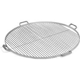 Grillrost COOKKING, B:60cm, silber, Edelstahl, Grillroste, inkl. 4 Griffen, &Oslash; 60 cm