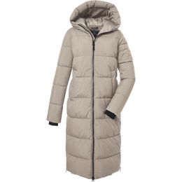 G.I.G.A. by Killtec Damen Steppmantel "WMN QLTD CT", beige, Gr. 36, G.I.G.A. DX BY KILLTEC, unifarben, Obermaterial: 100% Polyester. Futter: 100% Polyester. Wattierung:
