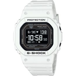 Casio G-SHOCK Herren Smartwatch, wei&szlig;, Smartwatches, Solaruhr, Armbanduhr, Herrenuhr, Stoppfunktion,Herzfrequenzmesser