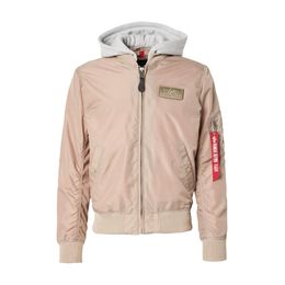 Alpha Industries Jacke 'MA-1' Herren Gr&ouml;&szlig;e L beige / taupe Sommerjacke