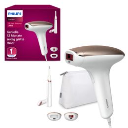 Philips Damen IPL-Haarentferner "Lumea S7000 BRI921/00", rosa, Kunststoff, IPL-Haarentferner, 2 Aufs&auml;tze (K&ouml;rper und Gesicht), inkl. Pr&auml;zisionstrimmer