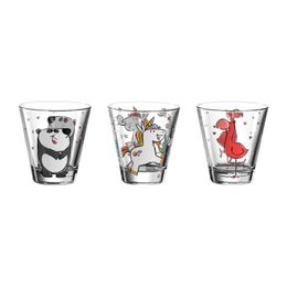 Leonardo Kinderbecher "Kinderbecher Bambini 215 ml 3er Set bunt", 3 tlg., bunt, Trinkgef&auml;&szlig;e