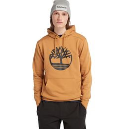 Timberland Herren Kapuzensweatshirt "Core Tree Logo Pull Over Hoodie", braun, Gr. S, unifarben, Obermaterial: 85% Baumwolle, 15% Polyester,