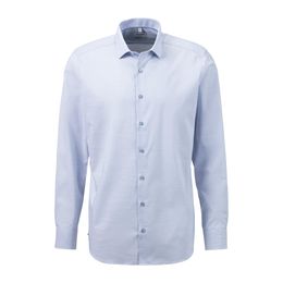 OLYMP Business Shirt male size 44 Light blue