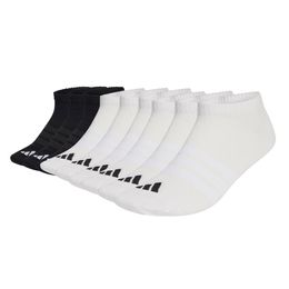 adidas Performance Socks female Black, White size 43-45