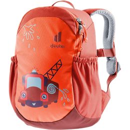 Deuter Kinderrucksack "PICO 5 L", B/H/T: 19cm x 28cm x 12cm, orange, Rucks&auml;cke, f&uuml;r Kinder ab 2 Jahren, sportlicher Stil, mit gepolstertem R&uuml;cken