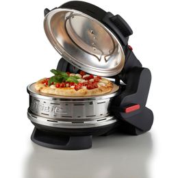 Ariete Pizzaofen "927S Doppelpizzaofen f&uuml;r 2 Pizzen gleichzeitig, schwarz", B:42cm H:32,5cm T:43cm, schwarz, K&uuml;che, Pizza&ouml;fen