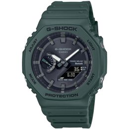 Casio G-SHOCK Herren Smartwatch "GA-B2100-1A1ER", gr&uuml;n, Smartwatches, Solaruhr, Armbanduhr, Herrenuhr, Stoppfunktion, Weltzeit