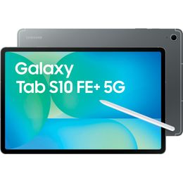 Samsung Tablet "Galaxy Tab S10 FE+ 5G 128GB", 128 GB,mit eSIM, grau, Tablets_EBookReader