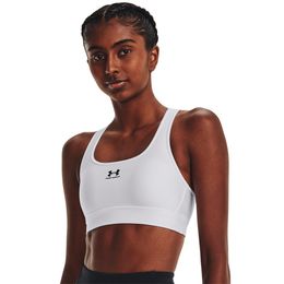 Under Armour Damen Sport-BH "HeatGear", Gr. S, wei&szlig;, Obermaterial: 88% Polyester, 12% Elasthan. Futter: 92% Polyester, 8% Elasthan, BHs, Perfekt f&uuml;r