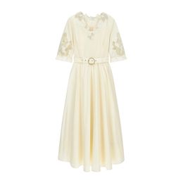 Guess Kleid 'SONIA' Damen Gr&ouml;&szlig;e 34 creme Winterkleid