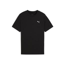Puma T-Shirt 'Wardrobe Ess' Jungen Gr&ouml;&szlig;e 164 schwarz