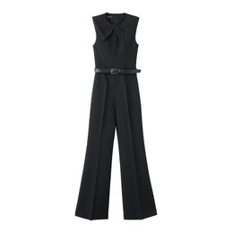 Mango Jumpsuit 'Sabina' Damen Gr&ouml;&szlig;e XXL schwarz
