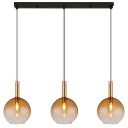 Globo LIGHTING H&auml;ngeleuchte "MARINELLA", 1 Stk.schwarz, Wohnzimmer, Leuchten, H&auml;ngelampe/Pendelleuchte/Esszimmer/Wohnzimmer/Esstisch