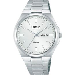 Lorus Damen Quarzuhr, silber, Armbanduhren, Armbanduhr, Damenuhr, Herrenuhr, Edelstahlarmband, analog, Datum
