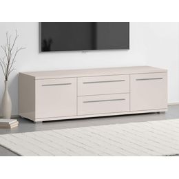 Lowboard OTTO HOME, B:165cm H:46,2cm T:45,2cm, beige, Spanplatte, Wohnzimmer, Sideboards, "Piano TV-Kommode in Breite 165 oder 180 cm mit