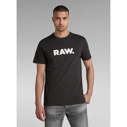 G-Star Raw G-STAR Damen Langarmshirt "Holorn R T-Shirt"schwarz, Gr. XS, Obermaterial: 100% Baumwolle, Shirts