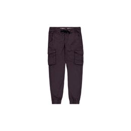 Herren Jogginghose "Cotton Twill Jogger", lila, Gr. XXXL, Alpha Industries, Obermaterial: 98% Baumwolle, 2% Elastan; Futter: 100% Baumwolle, Hosen