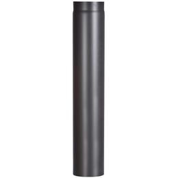 FIREFIX Ofenrohr, B:20,4cm H:100cm L:20,4cm, schwarz, Rohre, 1000 mm lang