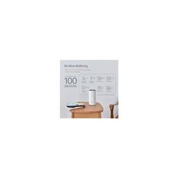 TP-LINK WLAN-Repeater "AC1200 + AV1000 Whole Home Hybrid Mesh Wi-Fi System, 2er Pack", B:24cm H:10,5cm T:36,5cmohne farbbezeichnung, Router