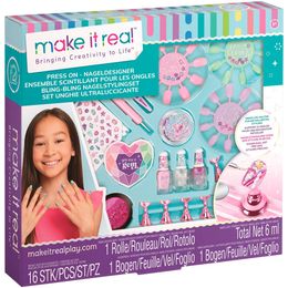 Make It Real Kinder Kreativset "Press-on Nageldesigner", bunt, Kreativsets