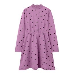 lmtd LIMITED BY NAME IT LMTD Kleid 'FIDOT' Damen Gr&ouml;&szlig;e 40 mauve / schwarz Winterkleid