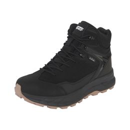 Icepeak Herren Wanderschuh "AKAA MR", Gr. 41schwarz, Leder, Synthetik, Textil, Schuhe, wasserdicht