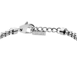 Diesel Damen Armband "Schmuck Geschenk Edelstahl Armschmuck METAMORPH", 21cm, Edelstahl, silber, Edelstahl, Armb&auml;nder