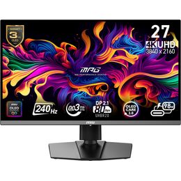 MSI Gaming-Monitor "MPG 272URX QD-OLED", B:61cm H:35,6cm T:6,9cm, schwarz, Monitore