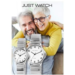 Herren Automatikuhrsilberfarben, Armbanduhren