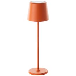 Brilliant LED Tischleuchte "Kaami - mobile LED Au&szlig;en Tischlampe", &Oslash; 10cm H: 37cm, 1 Stk., orange, Leuchten, mobile LED Au&szlig;en Tischlampe, 37 cm, 310