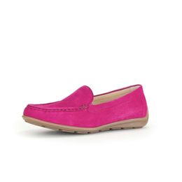 Gabor Damen Mokassin "Mokassin Rauleder", Gr. 40pink, Schuhe