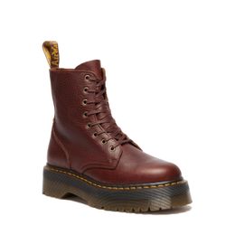 Dr. Martens Damen Schn&uuml;rboots "Jadon", Gr. 41braun, Leder, Schuhe, Stiefelette, Freizeitschuh mit Plateausohle, 8-Eye-Boot