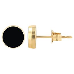Adelia&acute;s ADELIA ́S Damen Paar Ohrh&auml;nger "Unisex Ohrringe &ndash; Ohrstecker aus Titan mit Strass Steinchen"gold, Titan, Ohrringe, Zum Verschenken &ndash; ideal zum einfach