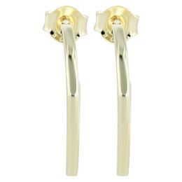Adelia&acute;s ADELIA ́S Damen Paar Ohrh&auml;nger "Ohrringe aus 925 Silber"gold, Silber 925 (Sterlingsilber), Ohrringe, Ideal als Geschenk zum Jubil&auml;um