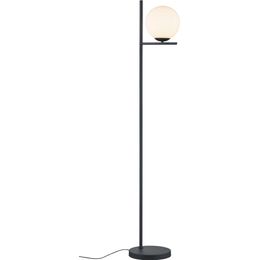 Trio LEUCHTEN Stehlampe "Pure", 1, &Oslash; 20cm H: 150cm, 1 Stk., schwarz, Wohnzimmer, Leuchten