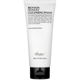 Benton Damen Gesichts-Reinigungsschaum "Honest Cleansing Foam", 100 g, wei&szlig;, Hautreinigungsmittel, Sanfter Reinigungsschaum mit