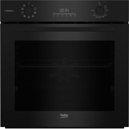 Beko Einbaubackofen "BCBIS17300B", B:59,4cm H:59,5cm T:56,7cmschwarz, Back&ouml;fen, Dampf f&uuml;r knusprige Kruste & fluffiges Inneres dank SteamAdd