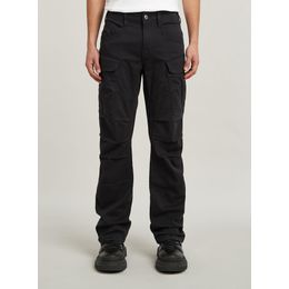 G-Star Raw G-STAR Damen Cargohose "3D Regular Straight Cargohose"dk schwarz, Gr. 31, Obermaterial: 99% Baumwolle, 1% Elasthan, Hosen
