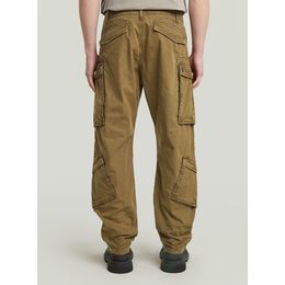 G-Star Raw G-STAR Damen Cargohose "Rovic Zip 3D Loose Hose"overdye desert palm gd, Gr. 31, Obermaterial: 70% Baumwolle, 30% Baumwolle, Hosen